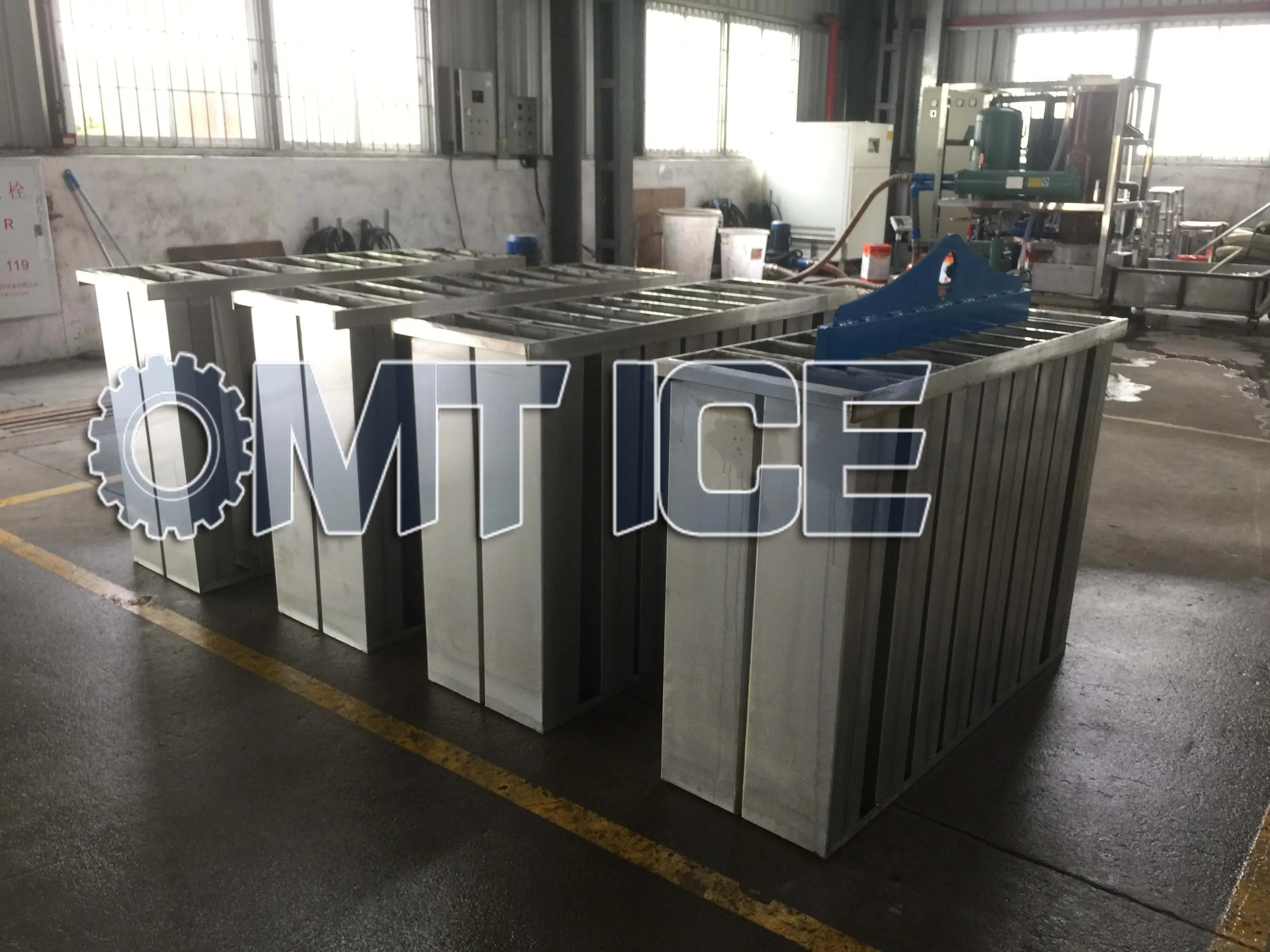 OMT Stainless Steel 50kg Ice Block Cans for Industrial Use