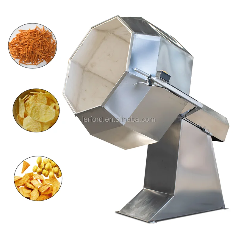 304 Stainless Steel Octagonal Seasoning Machine Food Grade Snack ...