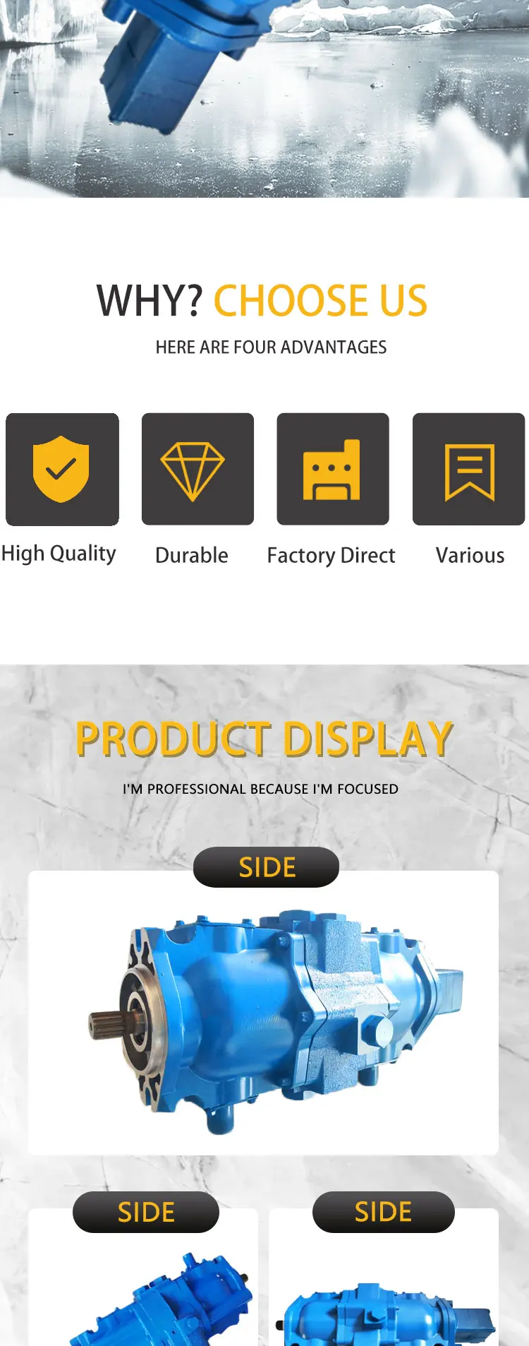 Good Price Ta1919 V10 Mfe19 Pve21 Eaton Vickers Hydraulic Axial Piston ...