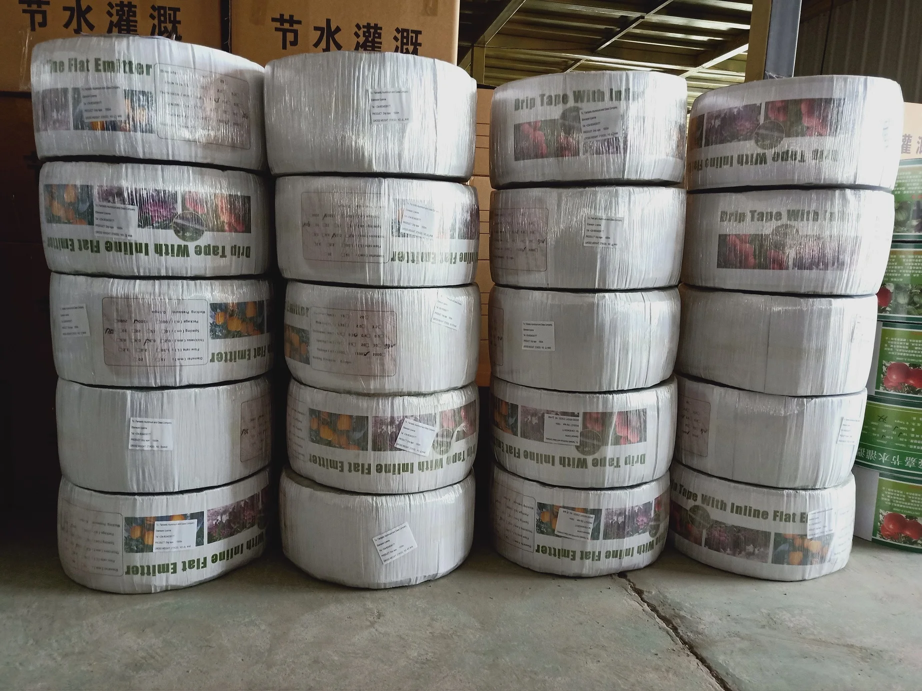 Oil Palm Drip Irrigation - Efficient Flat Dripper Line