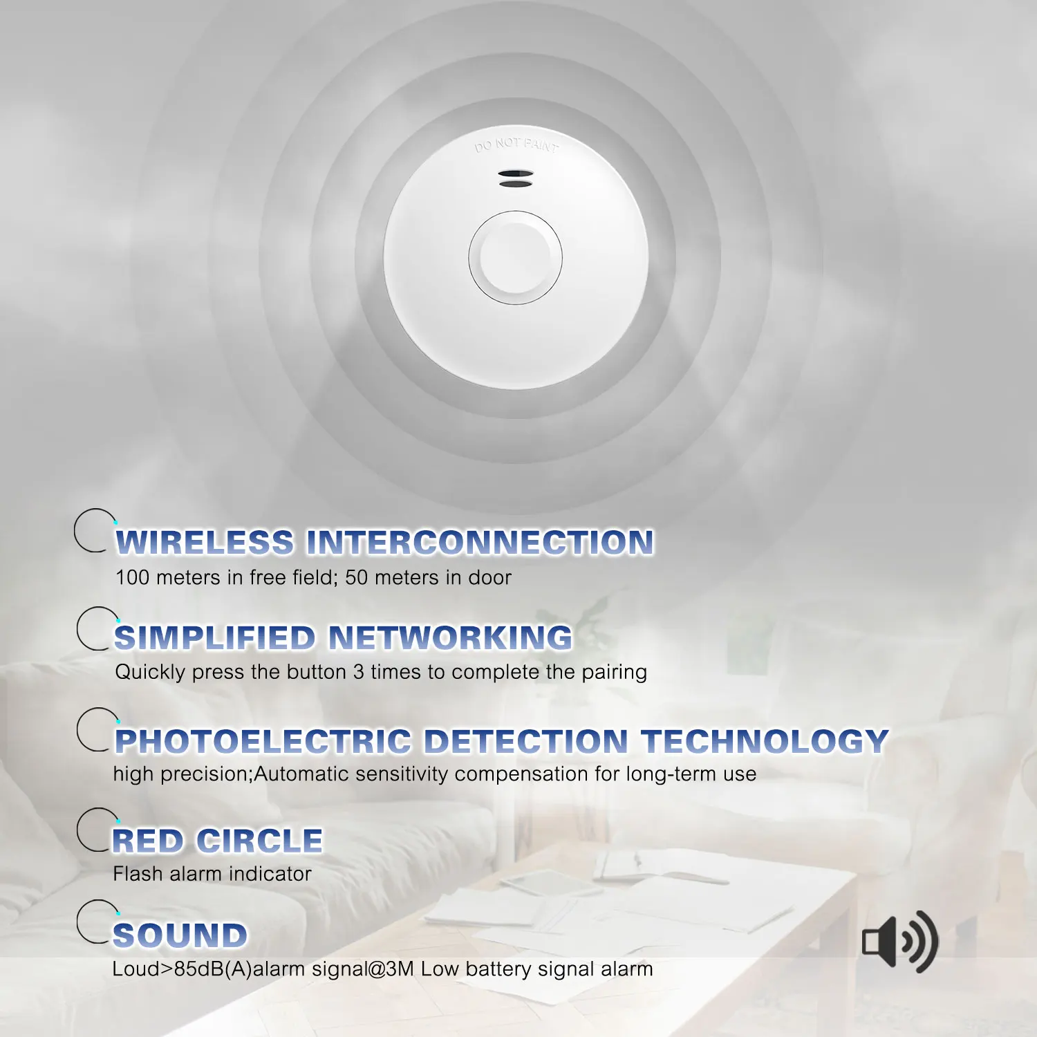 Manufacture Vds Q Label Loud 85db En14604 Intertek Professional ...