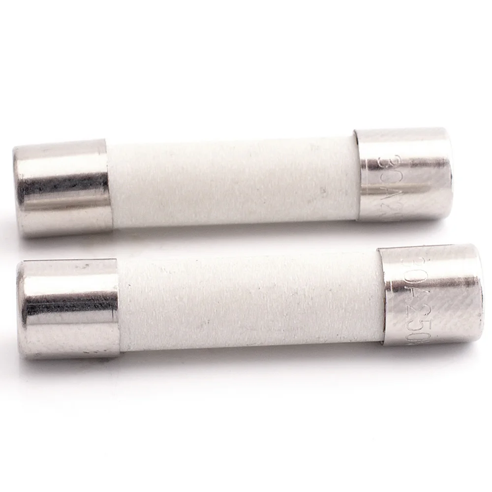 Glass Ceramic Tube 3.6x10 5x20 6x30 6.3x32 6x32 Cylindrical Lead Wire ...