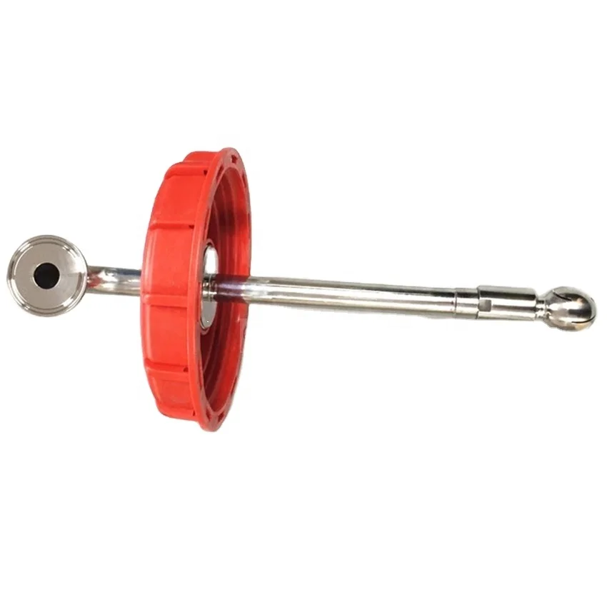 Low Pressure Rotary Spray Nozzle for IBC Totes Cleaning