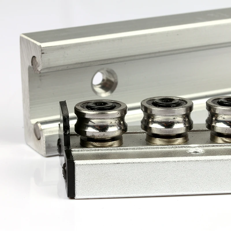 Dual-shaft Linear Guide Rail SGR20 3 4 5 Wheels Bearing