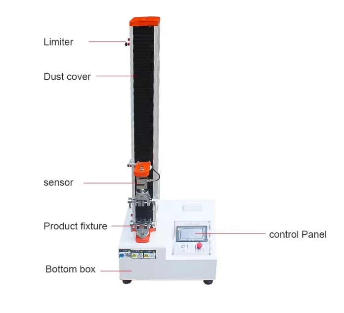 Laboratory Electronic Tensile Tester Universal Tension Test Equipment ...