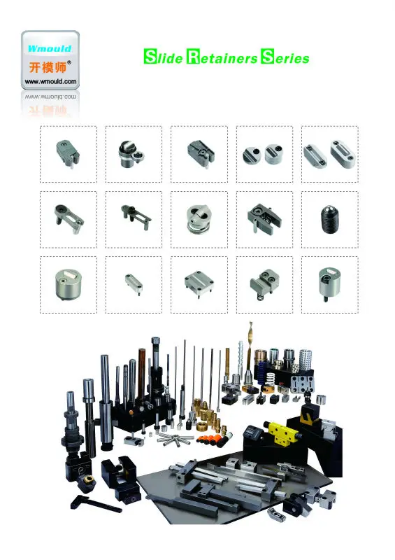 Precision Mould Parts Supplier Mrt Dme Slide Retainer - Buy Slide ...