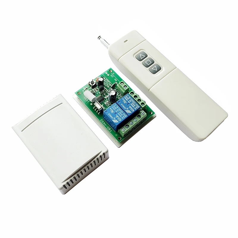 2 Channels Universal Wireless Switch Relay Receiver Module Rf Remote ...