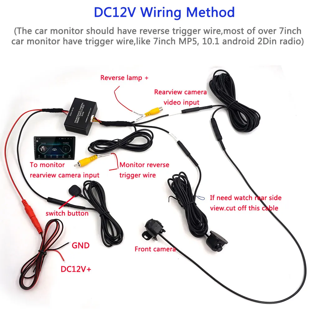 2 Way Front and Side View Smart Switch Box with 150 Degree Wide Angle ...