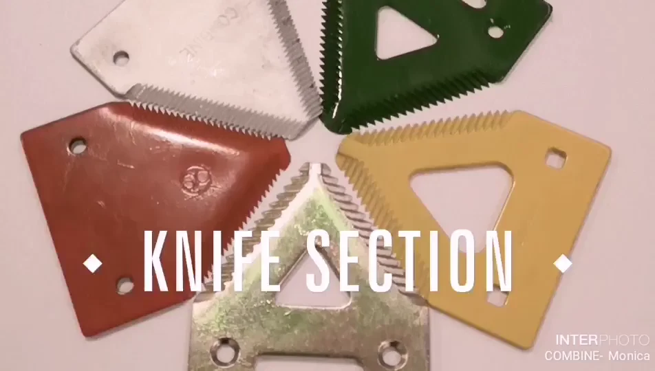 87728905 Combine Harvester Cutting Knife Section - Buy Cutting Knife ...