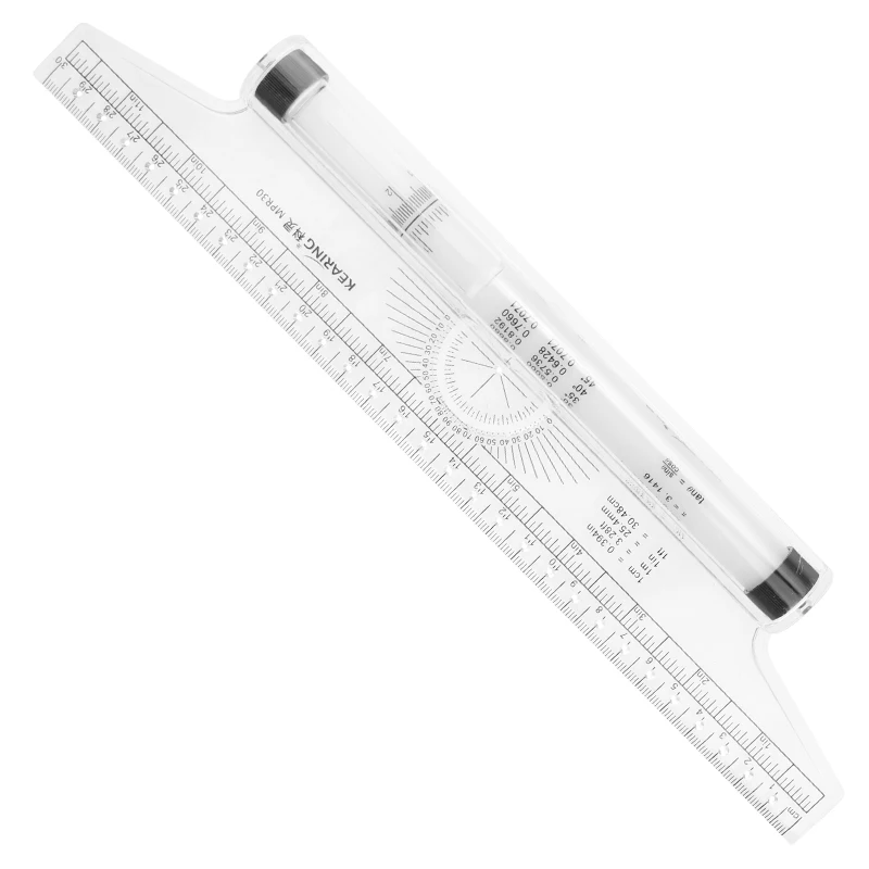 Parallel Ruler Balancing Scale Drawing Multi-purpose Professional ...