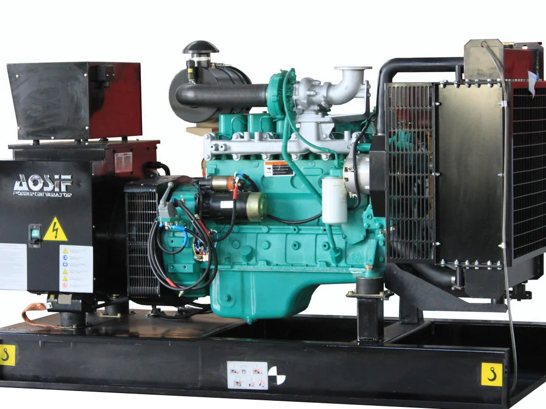 200kw/250kva Genset With Cummins Engine Open Generating Type Diesel ...