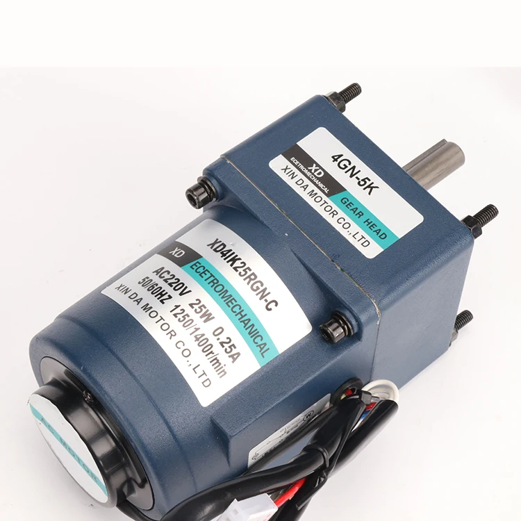 220v Ac Reduction Motor 25w Gear Reduction Motor Miniature Speed ...