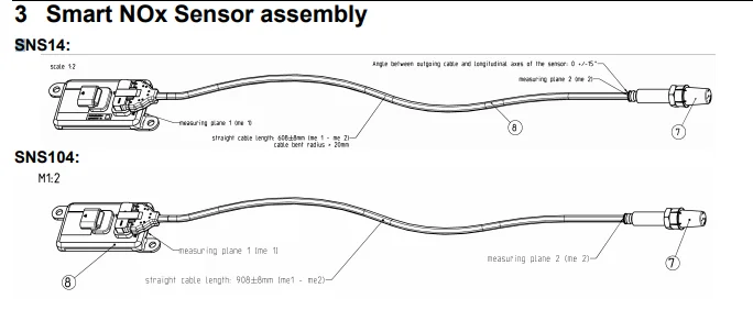 5WK9 7103B Nox Sensor - Reliable Performance for Diesel Engines