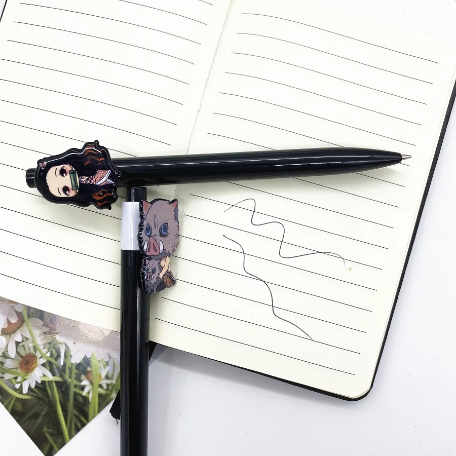 16 Designs Wholesale Price Popular Anime Cartoon Pen Stationery Kimetsu ...