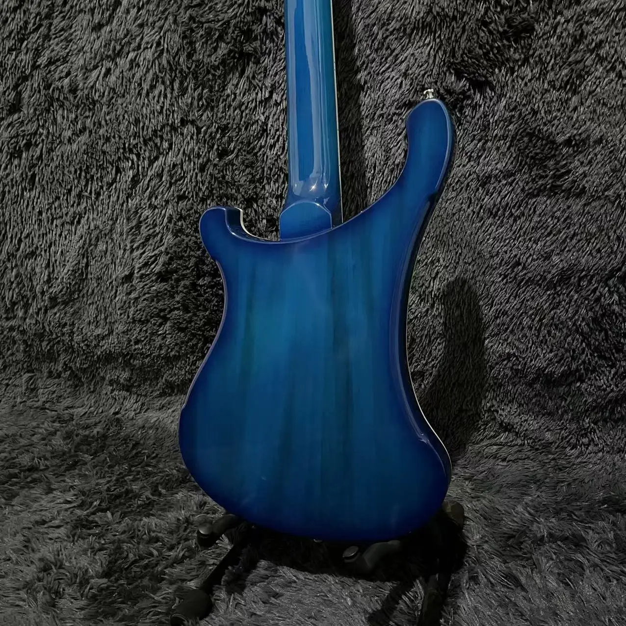 Rickenbackers Electric Guitar Transparent Blue Color Rosewood Fretboard ...