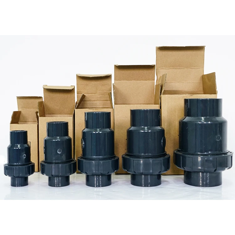 Upvc/pvdf/cpvc True Union Check Valve For Water Treatment Plants ...