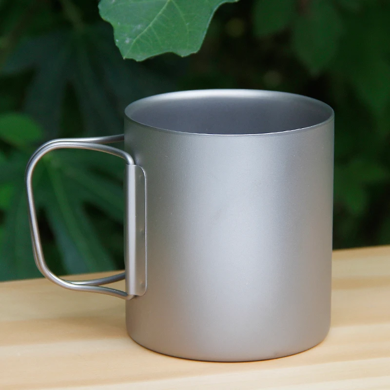 Titanium Insulated Mug - Perfect for Camping & Hiking
