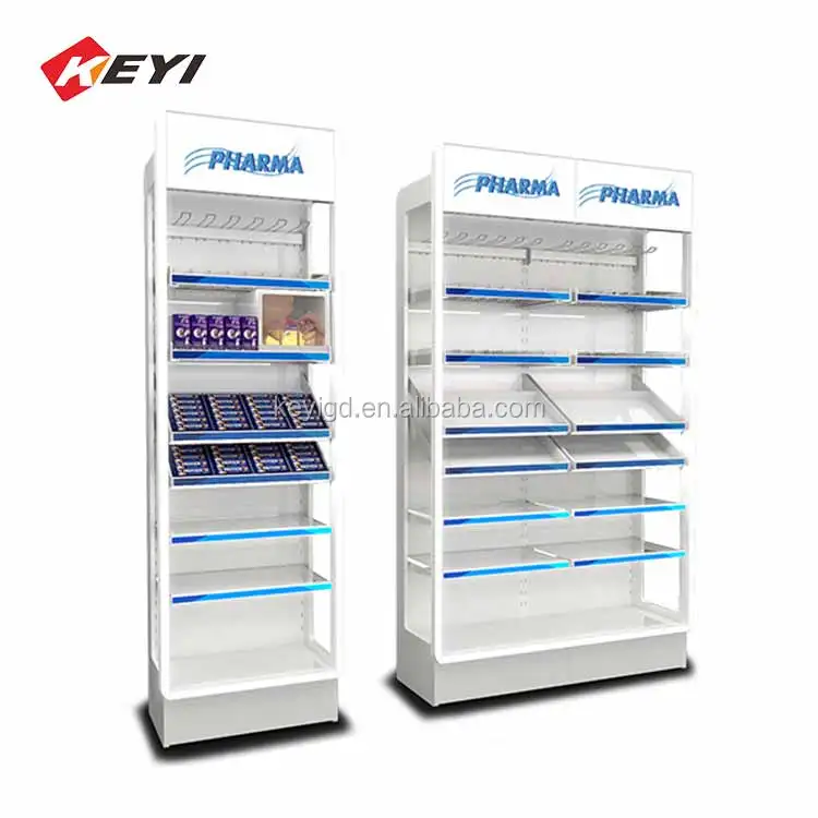 Custom Medical Store Interior Furniture Design Wooden Mdf Pharmacy ...