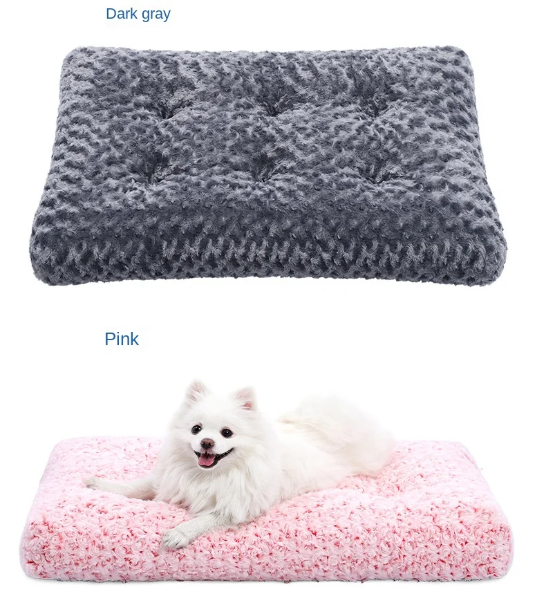 For Rose Velvet Rectangle Cloth Bite Resistant Four Seasons Universal ...