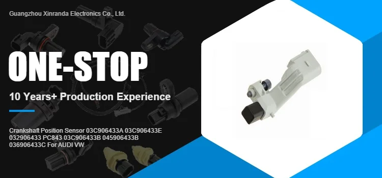 Crankshaft Position Sensor 03C906433A 03C906433E 032906433 PC843 ...