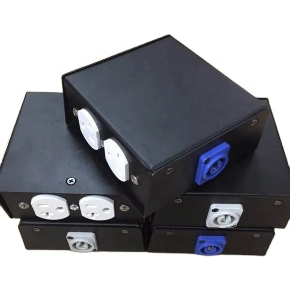 Powercon Splitter Box - 2 Output Connectors for Power Distribution