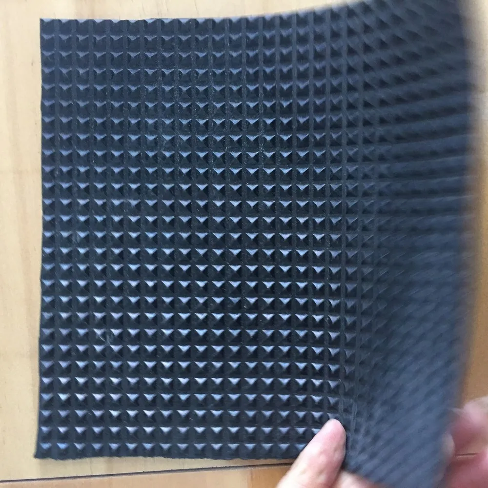 Nbr Sbr Cr Epdm Pyramid Pattern Rubber Sheets - Durable & Anti-slip