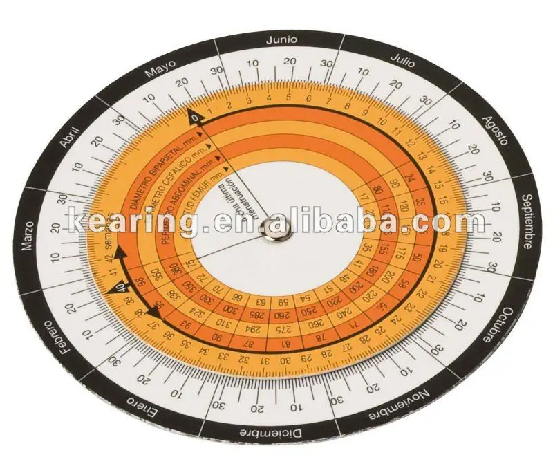 Kearing Pregnancy Wheel and Ovulation Calendar - SC18