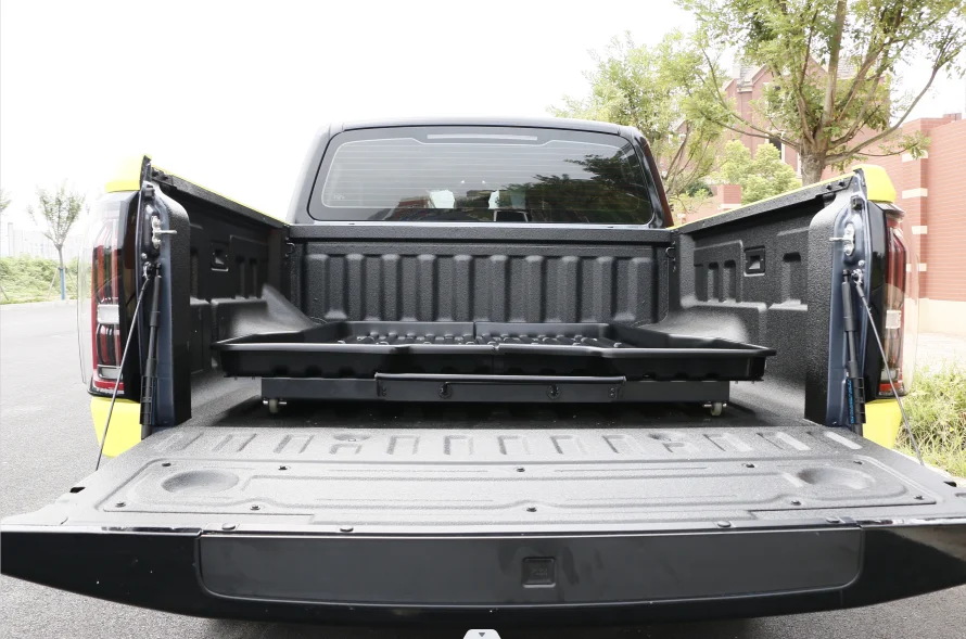 High Loading Capacity Retractable Drawer for Pick-up Trucks