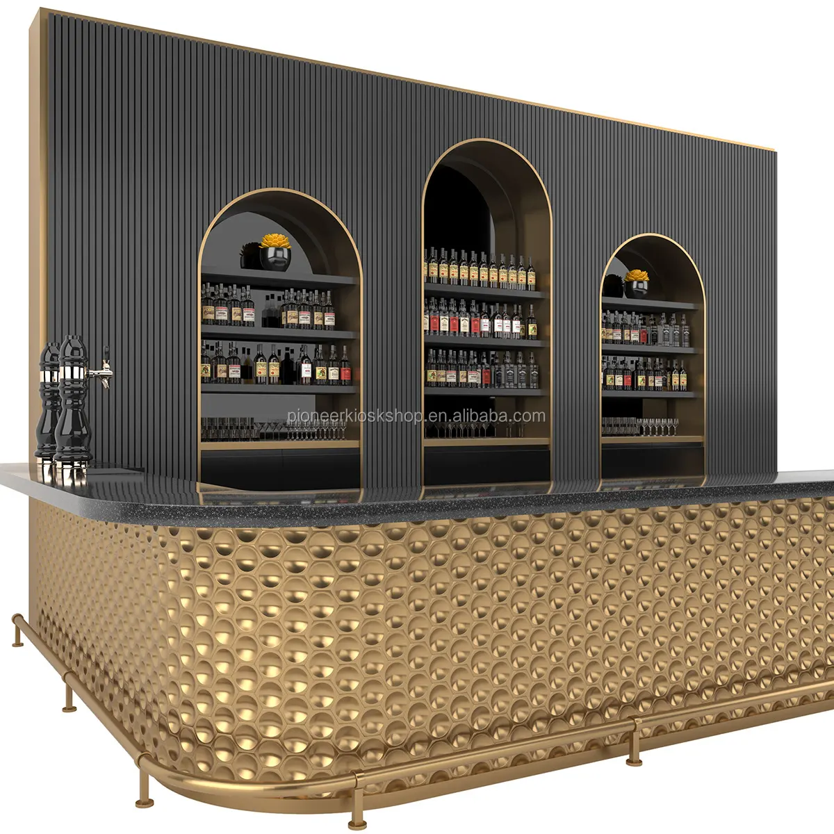 Customized Commercial Bar Counter - Perfect for Wine Bars