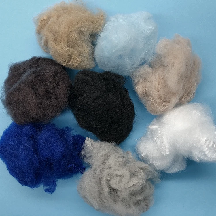 3d Pp Polypropylene Staple Fiber For Needle Punch Nonwoven Fabric - Buy ...