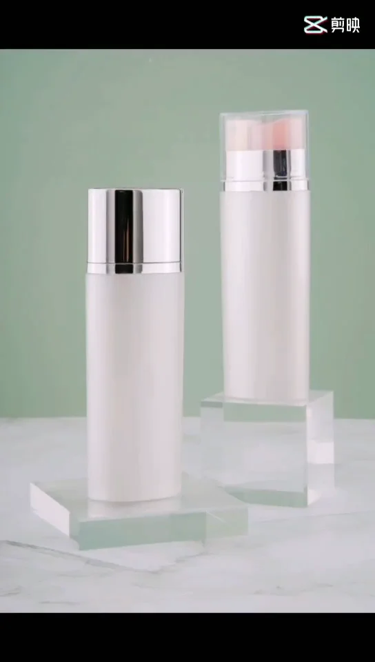 Luxury Double 15ml Cosmetic Cream Packaging Plastic Two Compartment ...