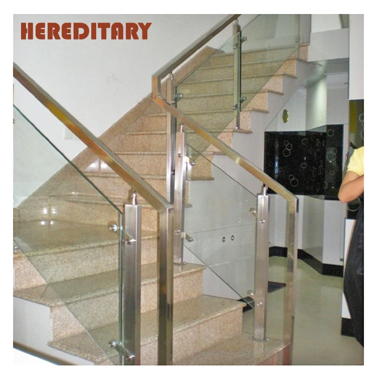 Temporary Glass Veranda Fencing /stainless Steel Balcony Railing ...