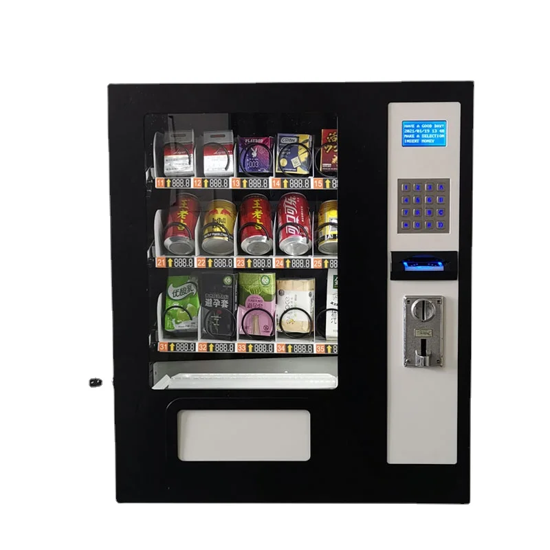 Small Beverage and Snack Desktop Vending Machine - 150pcs Capacity