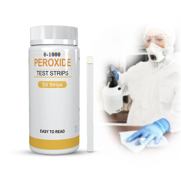 Hydrogen Peroxide Test Paper - High Accuracy for Water Quality