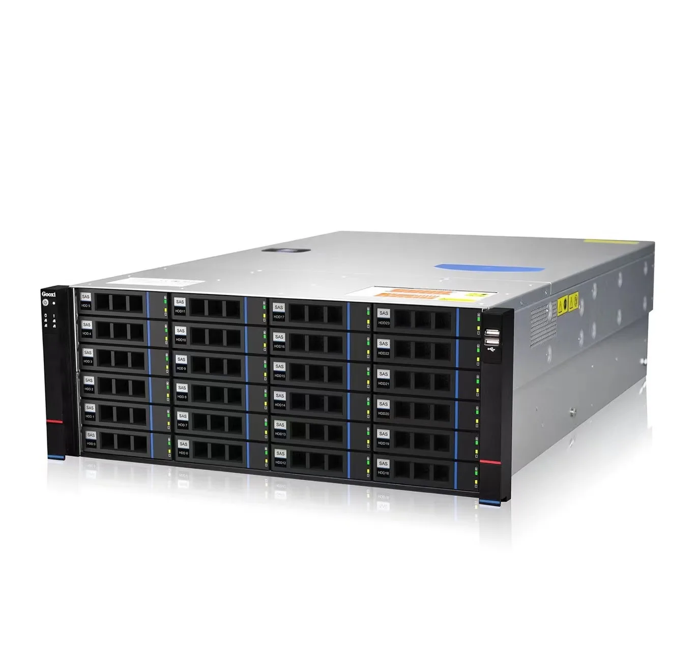 4u 24bays Server Case Rackmount Chassis With 670mm Depth Chassis - Buy ...