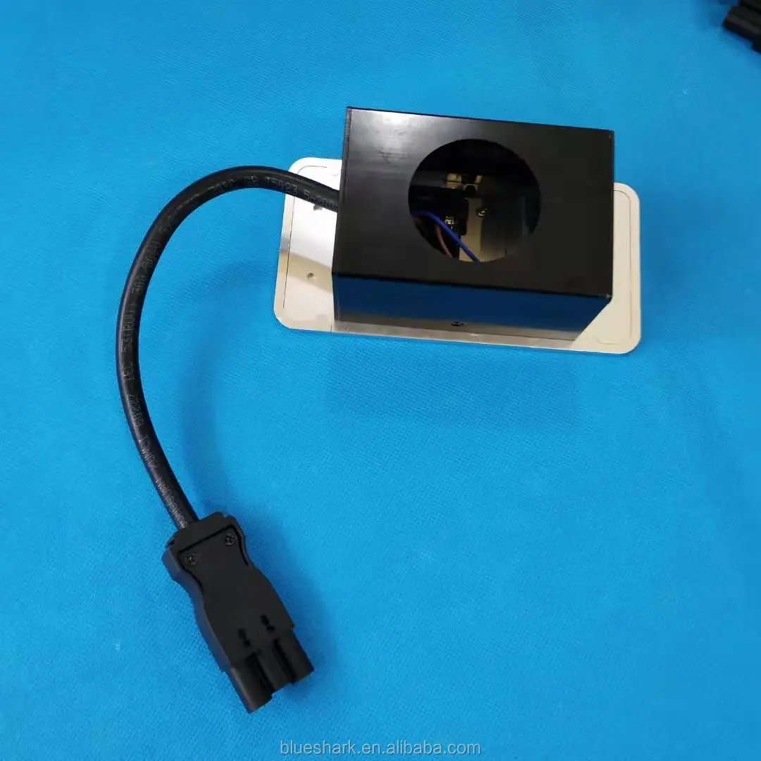1 Uk Power 2 Usb Charging High Quality Aluminum Alloy Rectangular ...