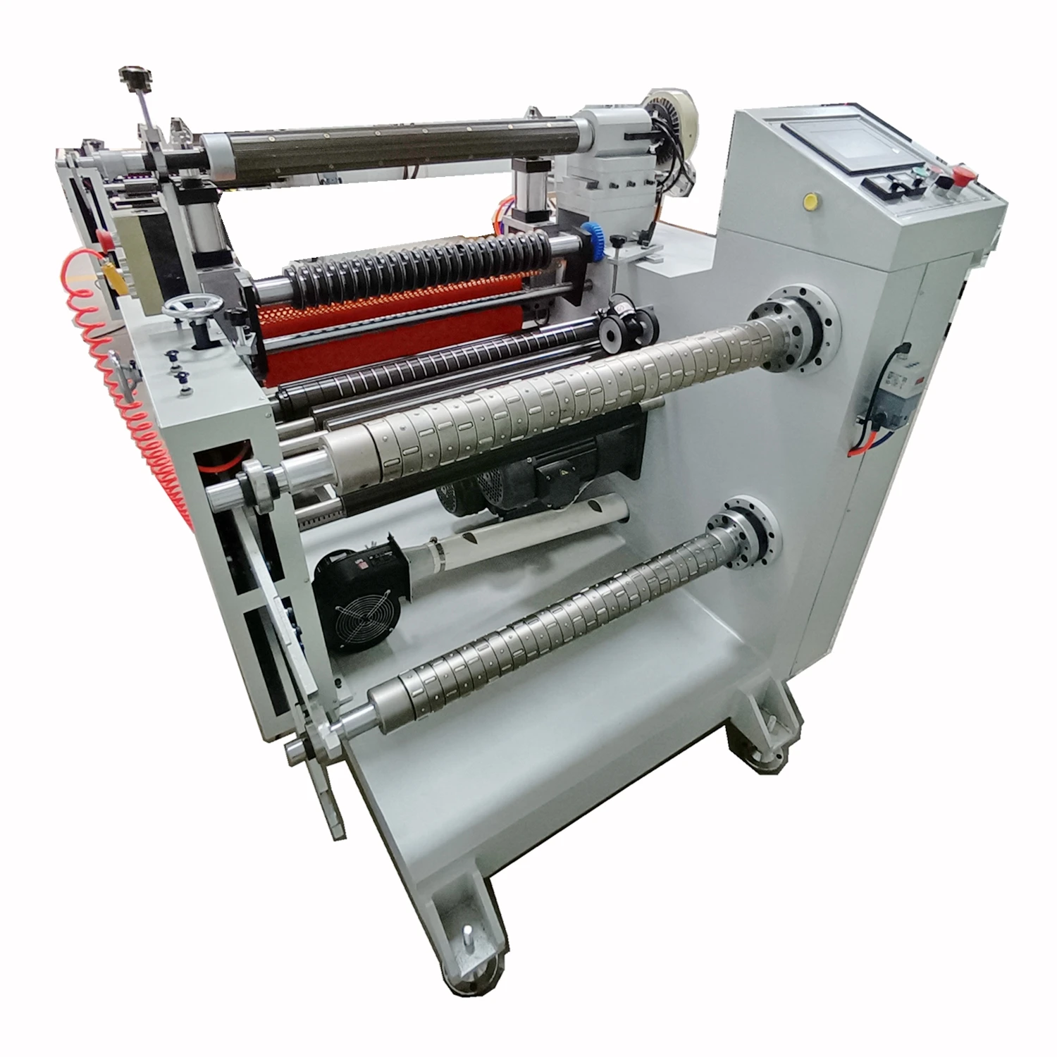 Differential Shaft Slitting Rewinding Machine With Constant Tension Control - Buy Automatic ...