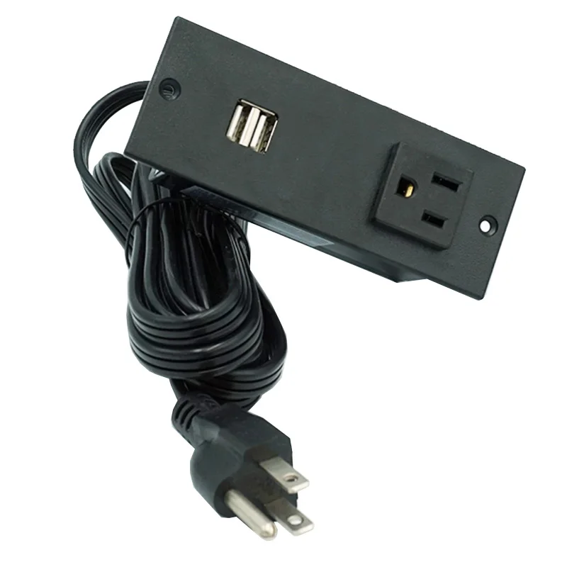Standard Packing 1m Fast Charging 2 Way Ac American Extension Usb Power ...