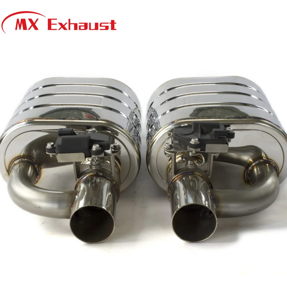 MX Exhaust - Durable 3" Car Electric Valvetronic Muffler