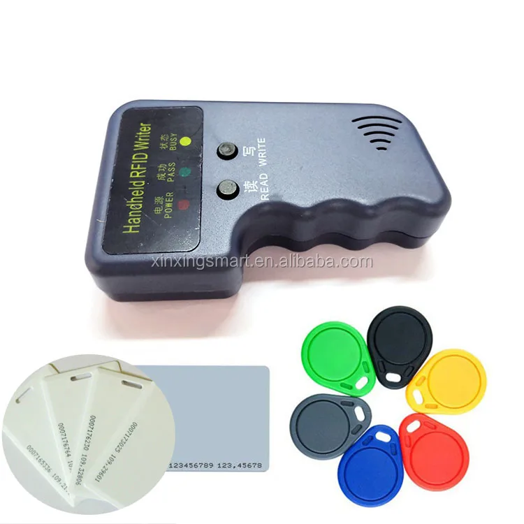 125Khz Id Em Card Reader & Writer Id Card Machine/Id-kaart Copier ...