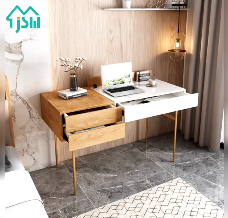 Simple Furniture Design Modern Wooden Study Table Home Office Small ...