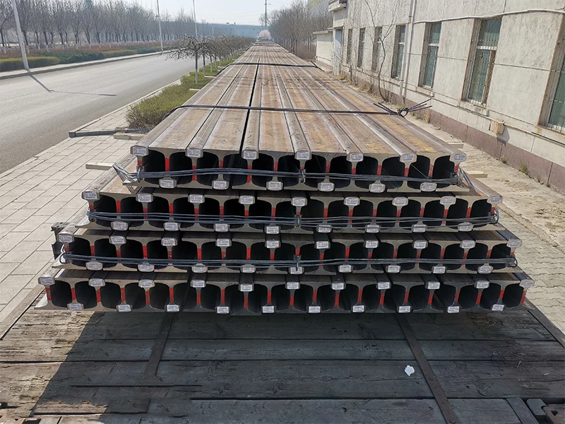 Indian Standard Train Rail Iscr80 Iscr100 Iscr120 Steel Rail 55q/u71mn ...