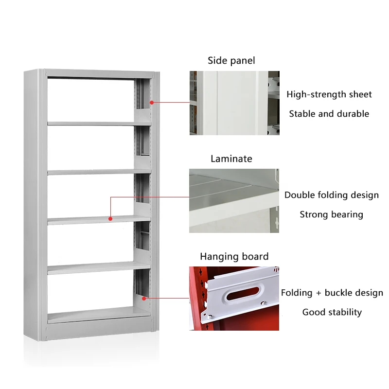 Wls School Library Metal Bookcase / Wholesale Bookshelves / Metal Book ...