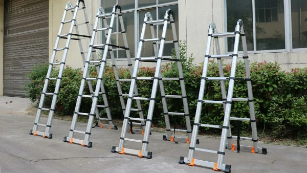 Aluminum Ladder Foldable Telescopic Ladders 2024 Folding Ladder ...