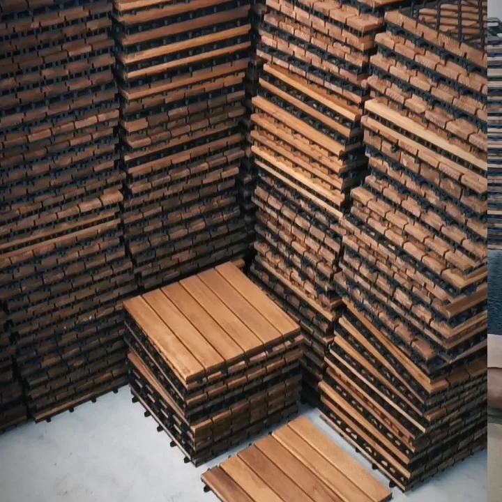 10 Slat Decking Tiles Outdoor Decoration Furniture Quality A Modern ...