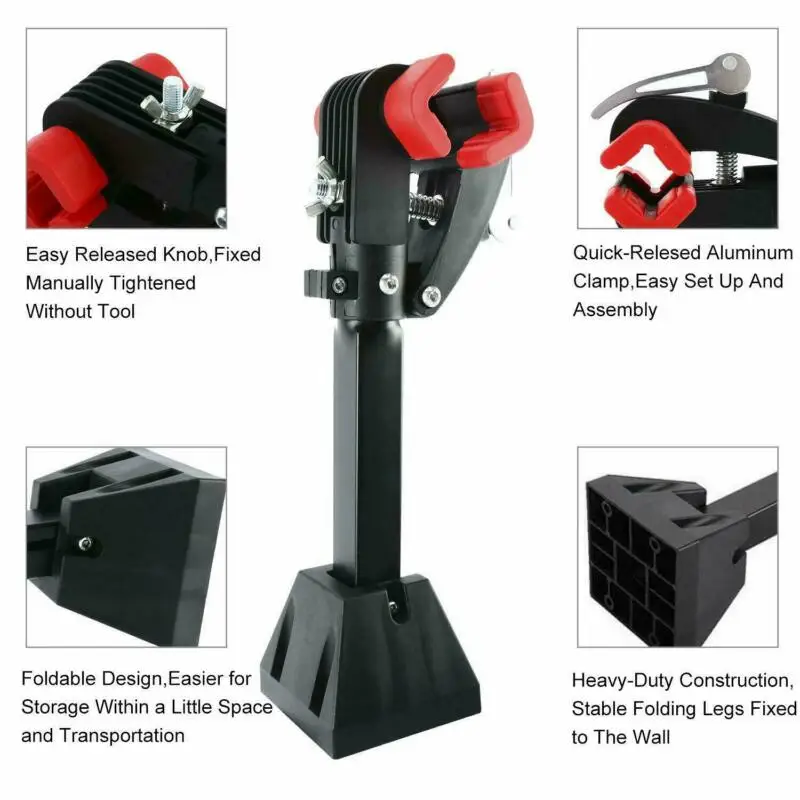 Adjustable Bike Repair Stands - Secure & Versatile Storage