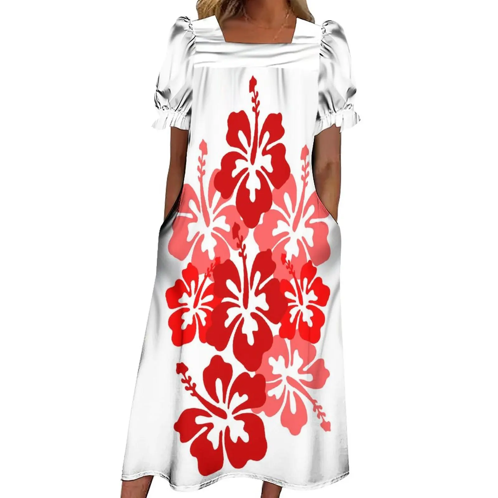 Shop Our New Design Large Size Micronesian Mumu Dress