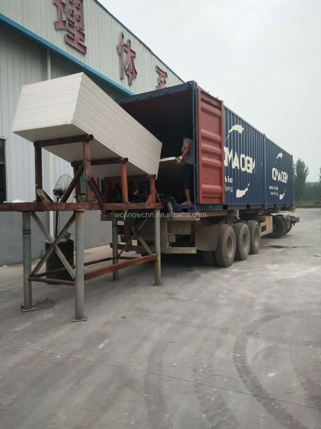 1200x2400mm Fireproof Drywall System - Gypsum Ceiling Board