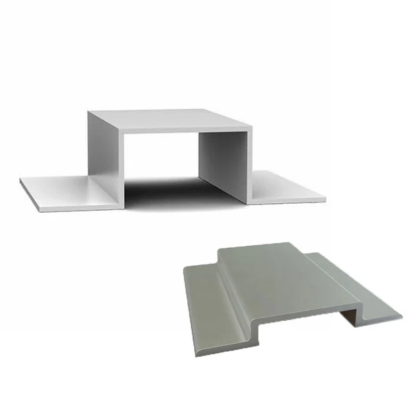 Customized Aluminum Stiffener Profile Extrusion Top Hat for Ceiling Keel