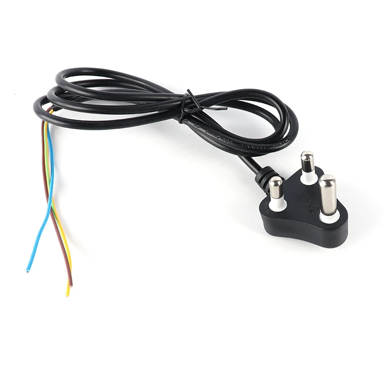 Sabs Approval Ac Power Cord 16a 250v Electric Cable 3 Pin South Africa ...